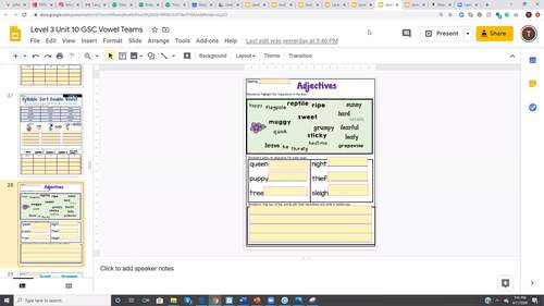Distance Learning Google Slides Third Grade Phonics Bundle Level 3 ...