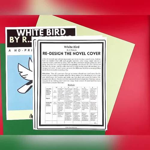 White Bird Novel Study - Graphic Novel Study by R.J. Palacio | TPT