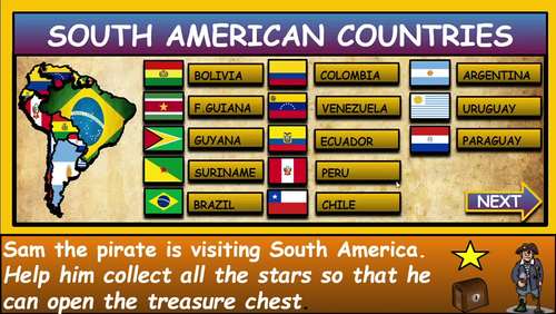 South American Countries:Unit Bundle:Presentation|Drag & Drop|Puzzles ...