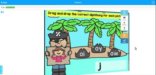 15 CARD DIPHTHONG OY-, OO-, OI-, OU and OW DRAG and DROP BOOM cards™