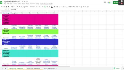 Digital Teacher Plan Book STEM Teacher | TPT