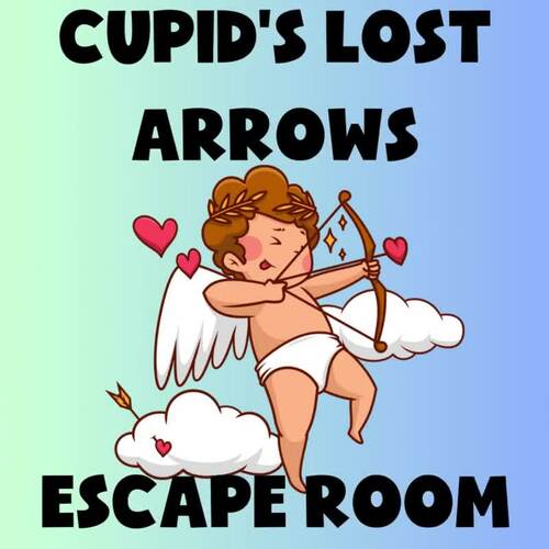 Valentines Day Escape Room ELA Activities Cupids Arrows Close Reading ...