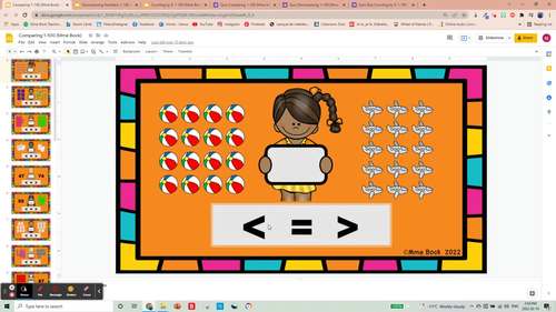 BUNDLE: Numbers (1 to 100) Google Slides™ + 3 quizzes by Mme Bock