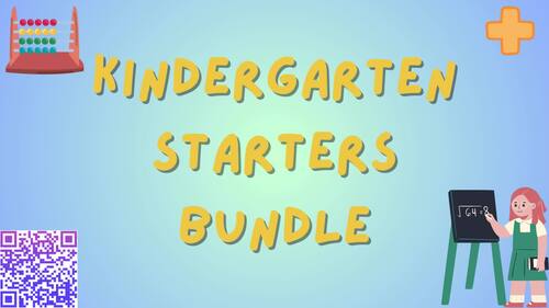 Kindergarten Math Packet Introduction for all the Important Topics!