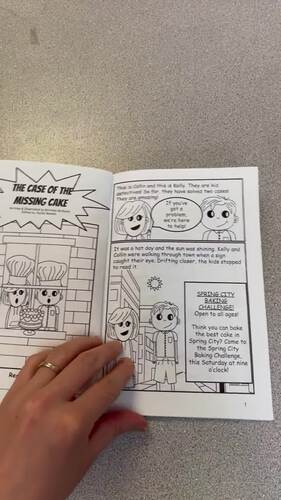 MORPHOLOGY MYSTERIES | DECODABLE COMIC: SUFFIX -ing | IMSE/OG Aligned, SoR