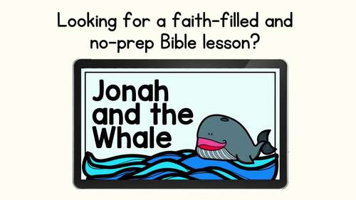 Jonah and the Whale Virtual Field Trip Powerpoint | Digital Preschool Bible