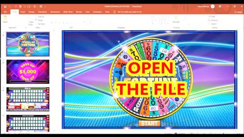 Game Show Wheel of Fortune by The Game Room Party Games | TPT