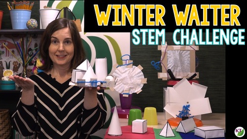 Winter Waiter STEM Activity Video by Kerry Tracy Feel-Good Teaching