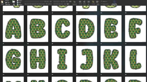 St. Patrick's Day Letters & Numbers for Bulletin Board & Spring ...