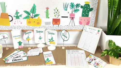 Urban Garden Back to School Open House, Meet the Teacher, Bulletin Board