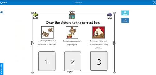 How to Catch a Turkey Sequencing | Retell for BOOM Cards by Old School ...