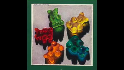Colored Pencil Art Project Candy Drawing Middle School Art High School Art