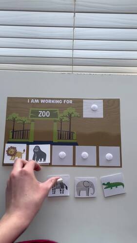 ZOO TOKEN BOARD by ABA ESSENTIALS | TPT