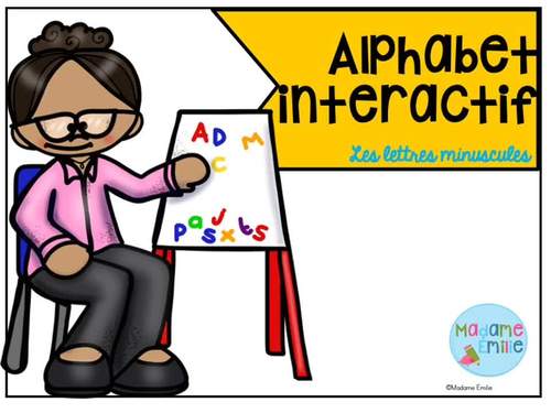 French Distance Learning Alphabet Tracing / Alphabet interactif ...