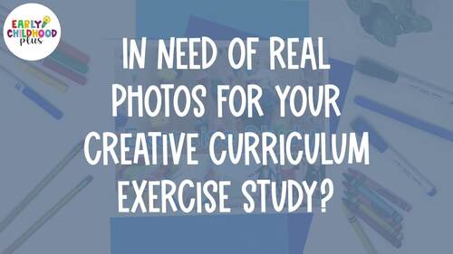 Exercise Study Real Photos for The Creative Curriculum by Early ...