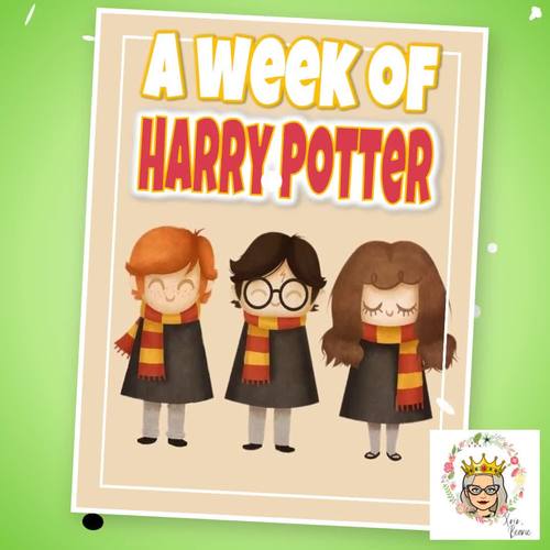 Harry Potter week (pre k & Kinder distance learning) by XOXO Beanie