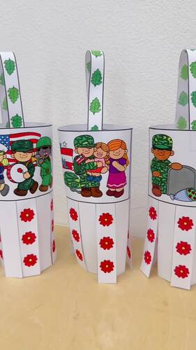 Memorial Day Windsock Craft & Coloring Activity – Patriotic Craft for Kids