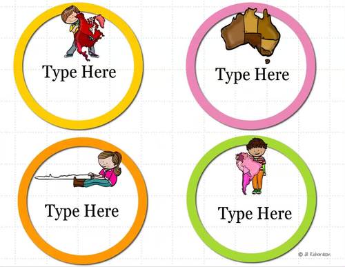 ESL Classroom Decor Name Tags - Children Around The World by Jill ...