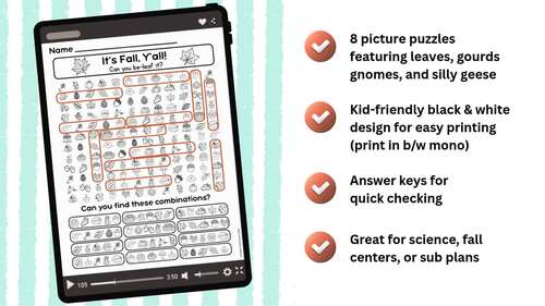 4 Corners Fall Edition | Movement Brain Break | Google Slides No Prep ...