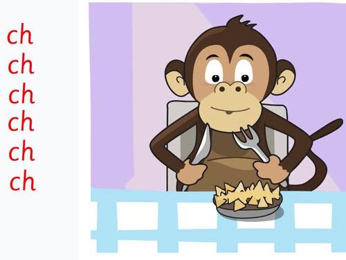 /ch/ Charlie Chimp Phase 2 phonics by Groovy Phonics | TPT