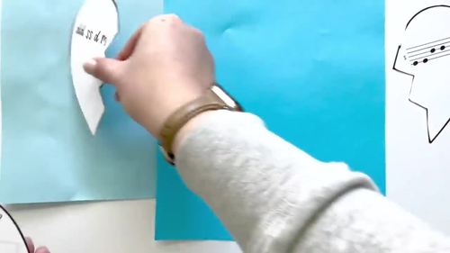 Pentatonic Solfege Matching Heart Game for Re on Valentine's Day