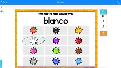 Summer - Colors Boom Cards | SPANISH by MM Bilingual | TPT