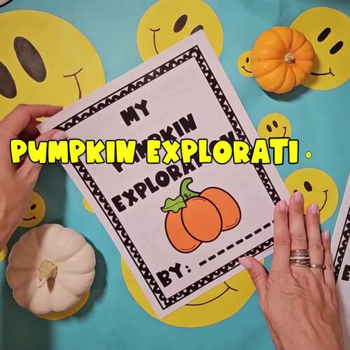 Pumpkin Exploration Packet - October - Halloween - Pumpkin Investigation