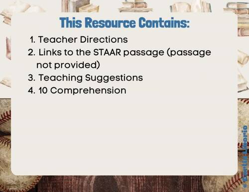 3rd Gr.-Reading Comprehension- Paired Passages - STAAR New Question ...