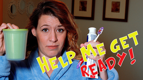 Help Me Get Ready | Video Social Story- Distance Learning by SLP Playground