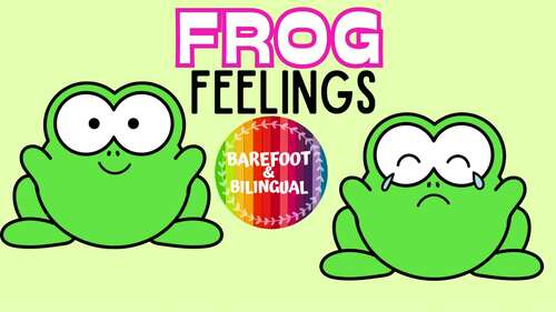Frog Clipart Feelings and Emotions - SEL Clipart | TPT