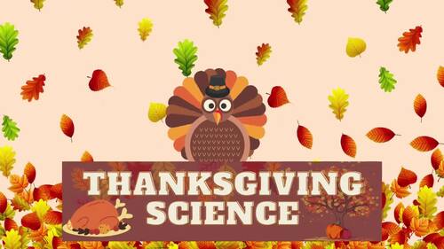 Fun Thanksgiving science digital escape room activity. No prep activity!