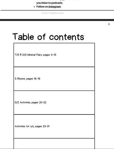 Stopping S, Z with minimal pairs & rhyming by SLP Happy Hour | TPT