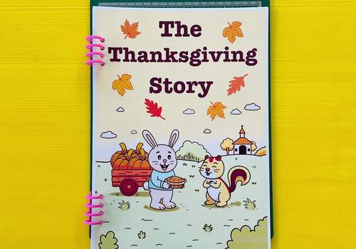 Thanksgiving Stories & Coloring Book | 22 One-Page Tales with Questions ...