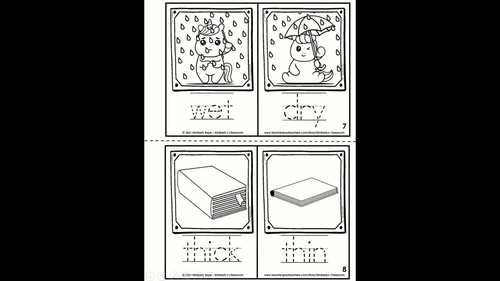 Opposites Day Emergent Mini Readers - Antonyms Vocabulary Books with ...