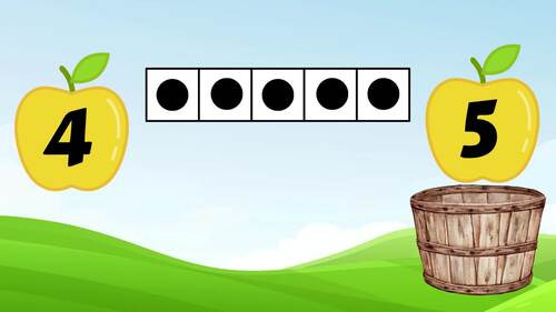 Kindergarten Fall Apples Counting to 20 Digital Math Number Fluency ...