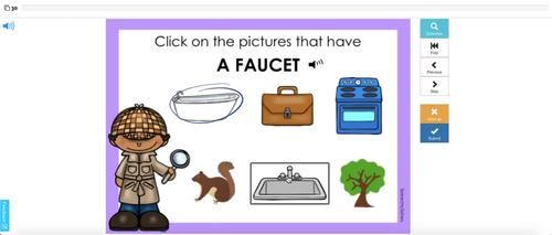 Describing Detectives: PARTS | Boom Cards™ by SpeechySisters | TpT