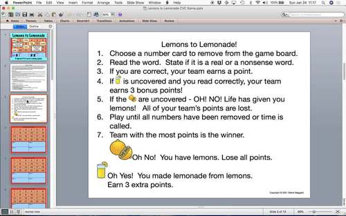 Lemons to Lemonade: Digital Phonics Game for CVC Word Practice | TPT