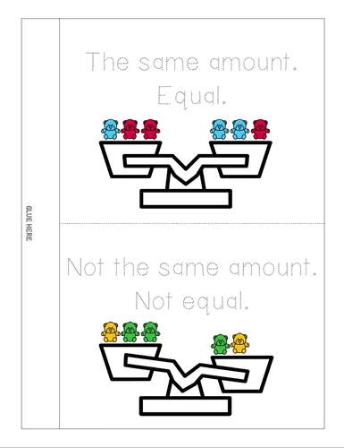 Equivalent Number Sentences (Special Education) by Teaching's Fun