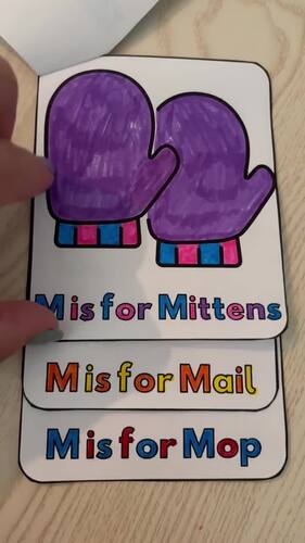 Early Reader Mini Alphabet Books (Letter Sound Practice) by Morgan Jeffries