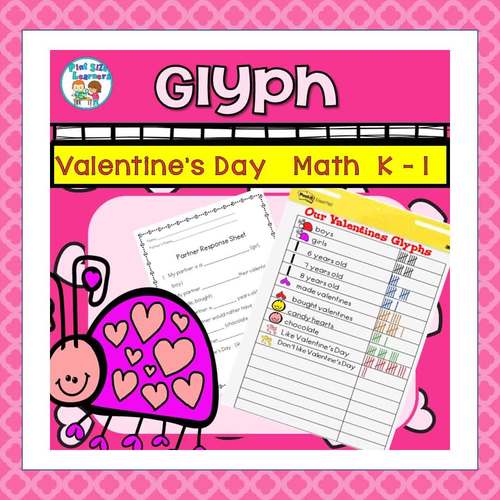 February Glyph | Valentine's Day Glyph | Interpreting Data for K-2