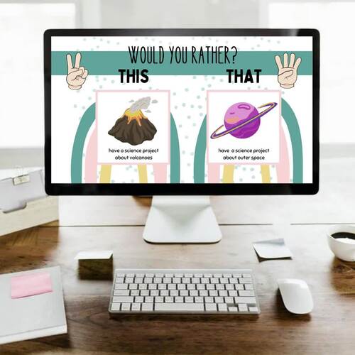 Back to school WOULD YOU RATHER? Questions This or That? Morning Meeting