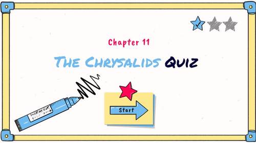 The Chrysalids- Chapter 11 Review Game by Teaching Made Easy123 | TPT