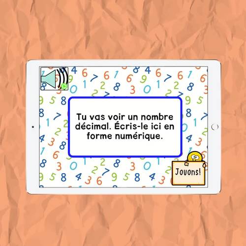 Cartes Boom Lis et écris les nombres décimaux by LOL - Life of Learning
