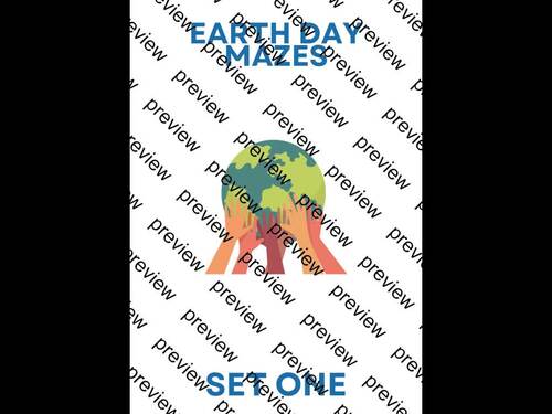 Earth Day Mazes Nature Wildlife Recycling Sustainability 2nd 3rd 4th ...