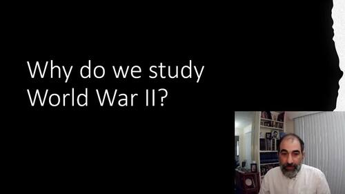WWII unit study, you can see the lectures for free, before you buy!