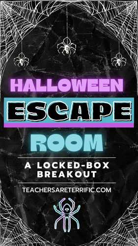 Halloween Escape Room and STEM Challenge by Teachers Are Terrific