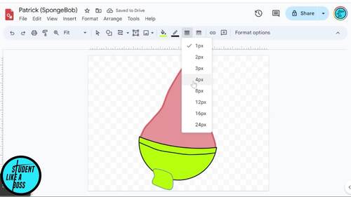 Create a Patrick Design: Advanced Digital Art Tutorial for Google Drawings