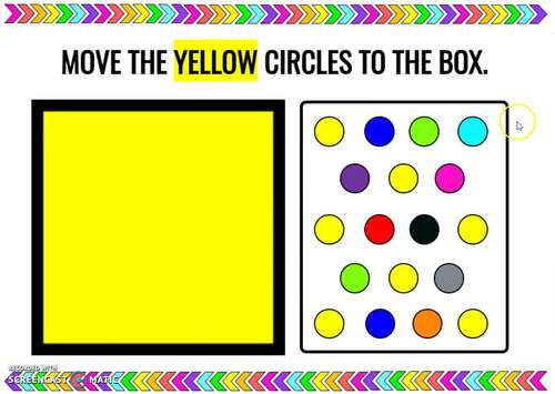 Match Colors with Circles Boom Cards™ Distance Learning Math by ...