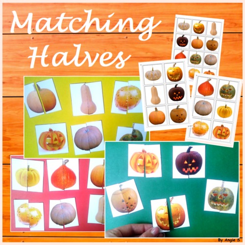 FREE Pumpkins Matching Activity Video by Angie S | TpT