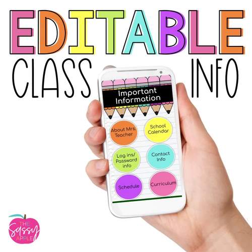 Teacher-Parent Communication Resources Students and Families Editable ...